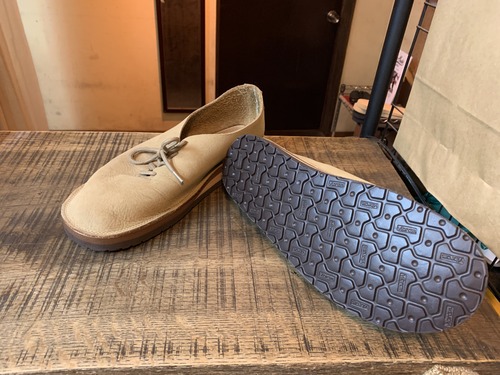 RAINBOW SANDALS(レインボーサンダル) モカシュー vibram#8327ソール交換: ソールリペア＆カスタム RED CLOUD