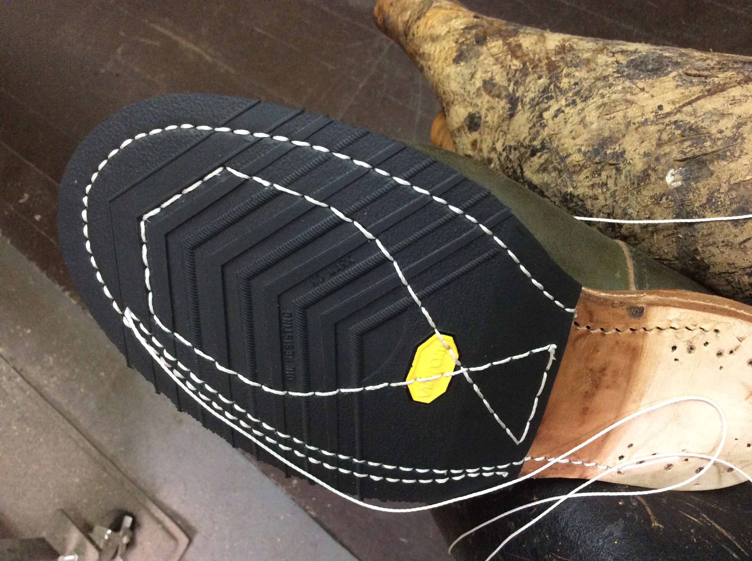 MADE IN GM JAPAN チバユウスケ vibram#705ソール交換 スチール MADE IN GM JAPAN チバユウスケ vibram#705ソール交換 スチール
