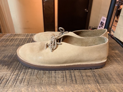 RAINBOW SANDALS(レインボーサンダル) モカシュー vibram#8327ソール交換: ソールリペア＆カスタム RED CLOUD