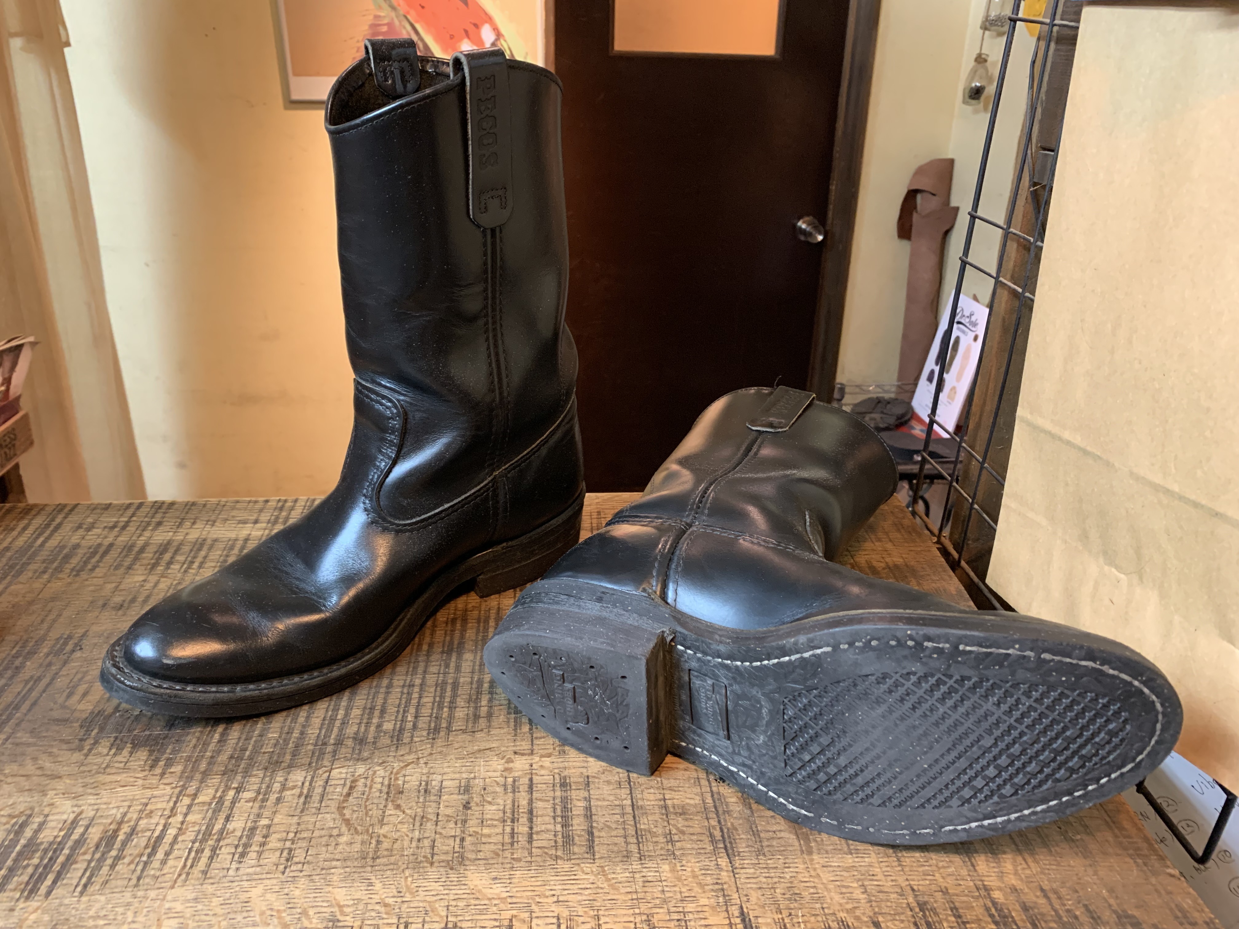 Redwing 8155 ペコスブーツ vibram#2021ソールカスタム: ソールリペア＆カスタム RED CLOUD