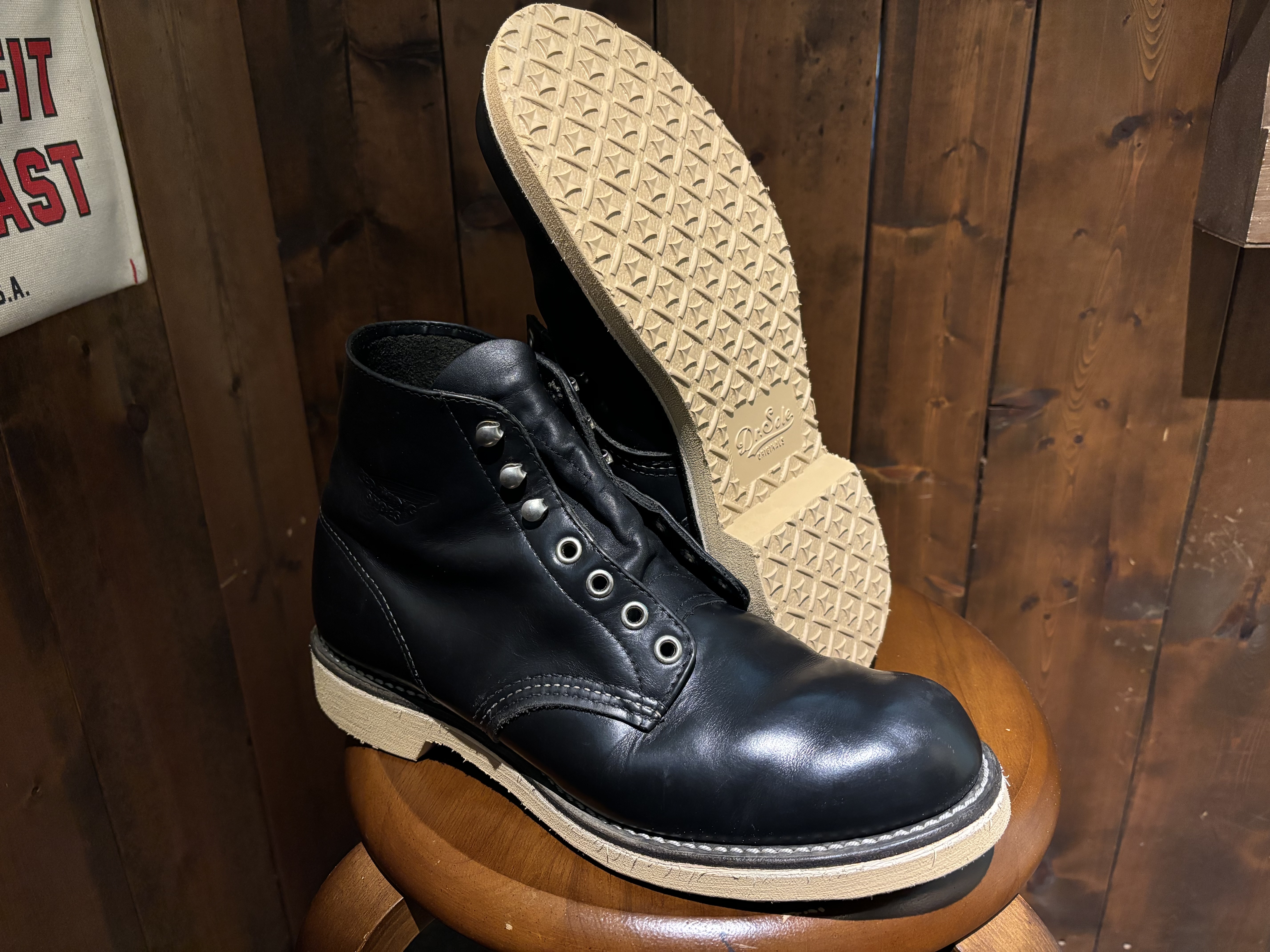 Redwing 8165 Dr.sole Pineapple Cushion Sole カスタム: ソールリペア＆カスタム RED CLOUD