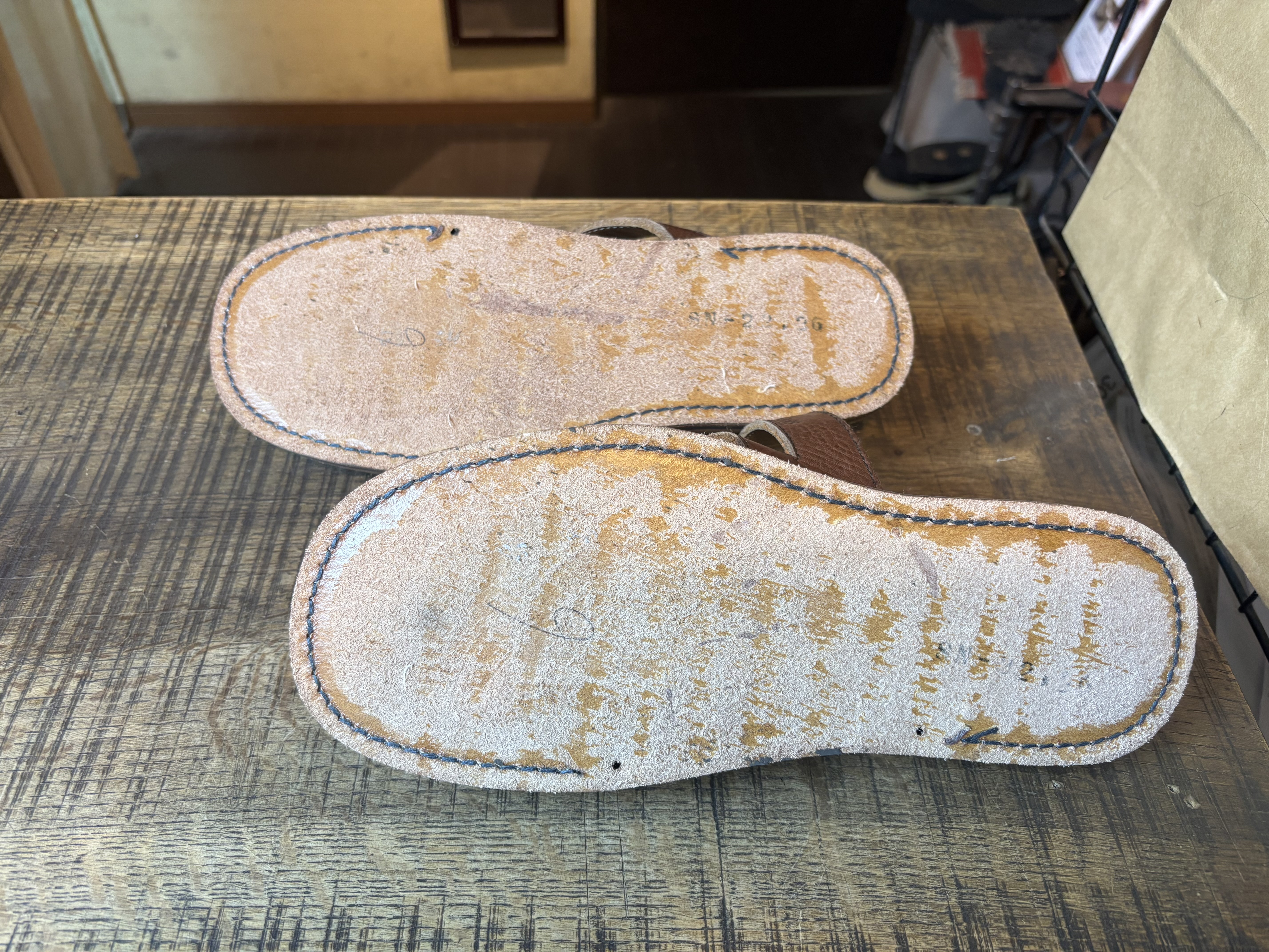 TOKYO SANDAL 東京サンダル(初期) vibram#8327ソール交換: ソールリペア＆カスタム RED CLOUD