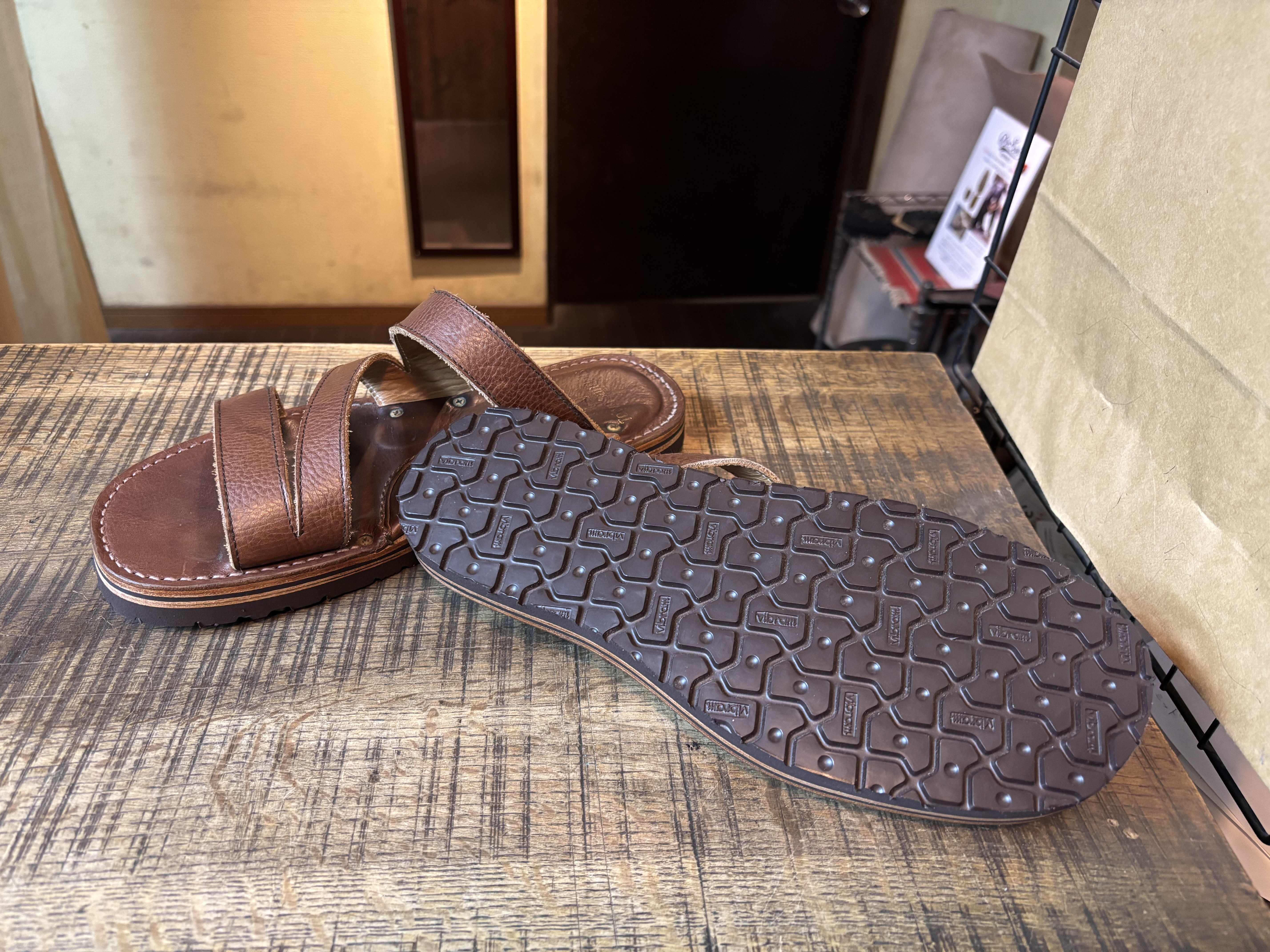 TOKYO SANDAL 東京サンダル(初期) vibram#8327ソール交換: ソールリペア＆カスタム RED CLOUD