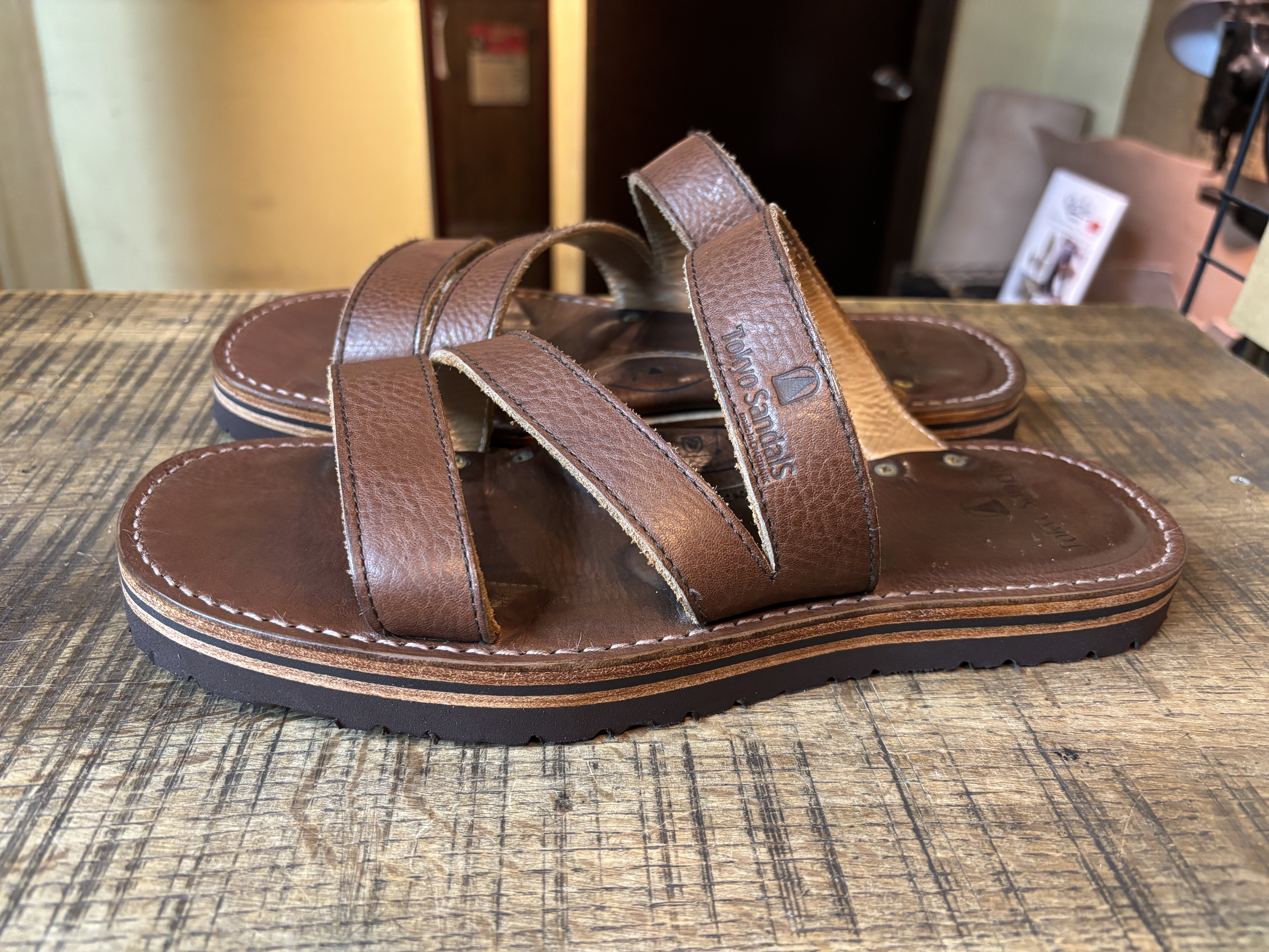 TOKYO SANDAL 東京サンダル(初期) vibram#8327ソール交換: ソールリペア＆カスタム RED CLOUD