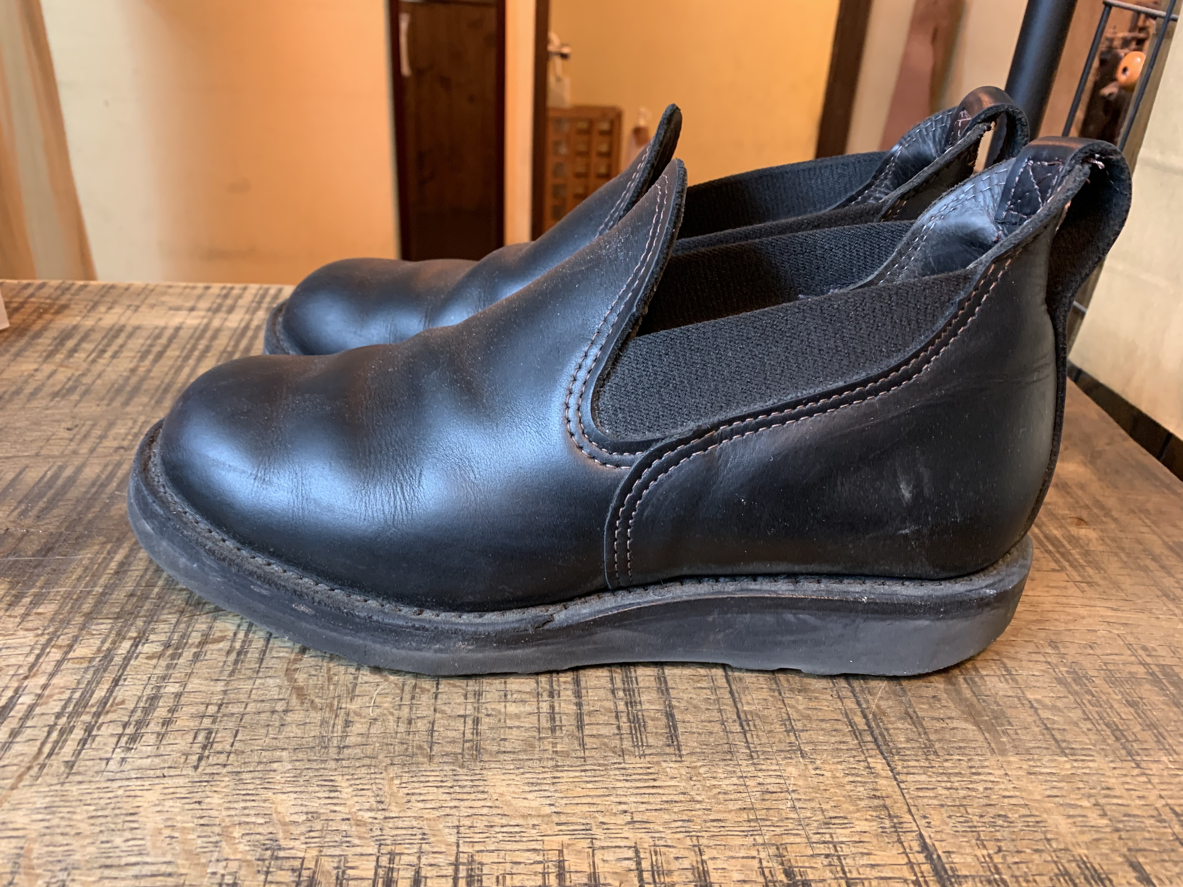 Wesco(ウエスコ) ロメオ サイドゴアブーツ 先芯抜き vibram#4014 Wesco(ウエスコ) ロメオ サイドゴアブーツ 先芯抜き vibram#4014